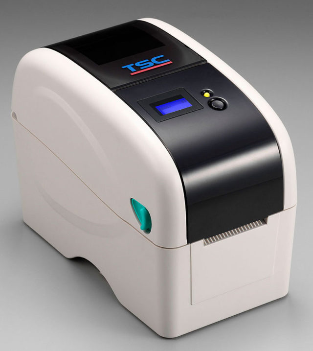 TSC TTP-323 Desktop Thermal Printer, 300 dpi, LCD Display, Ethernet ...
